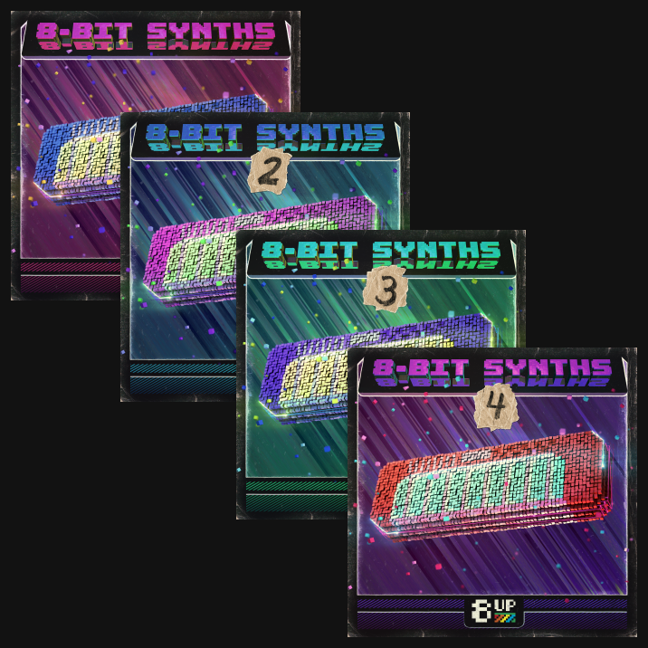 8UP | 8-Bit Sample Packs, Chiptune Instruments, Drum Kits & SFX