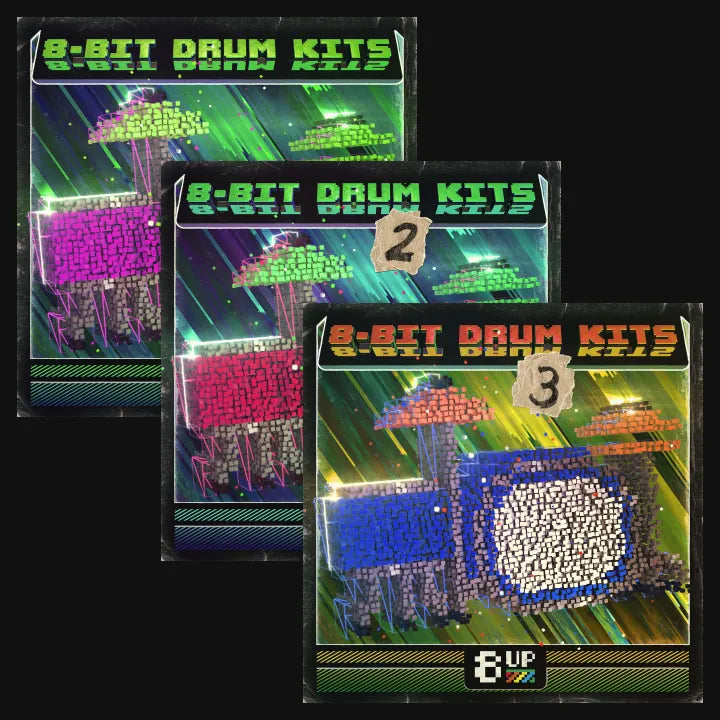 8-Bit Drum Kits Bundle | Complete NES-Style Drum Kit Collection – 8UP
