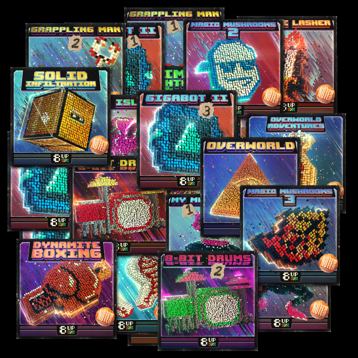 8UP | 8-Bit Sample Packs, Instruments & Sound Effects