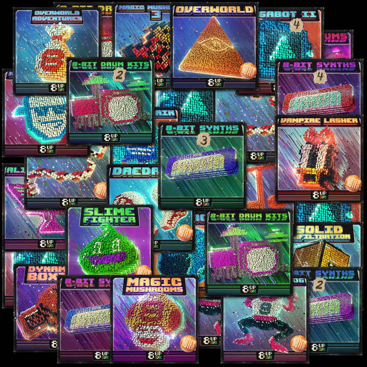 8UP | 8-Bit Sample Packs, Chiptune Instruments, Drum Kits & SFX