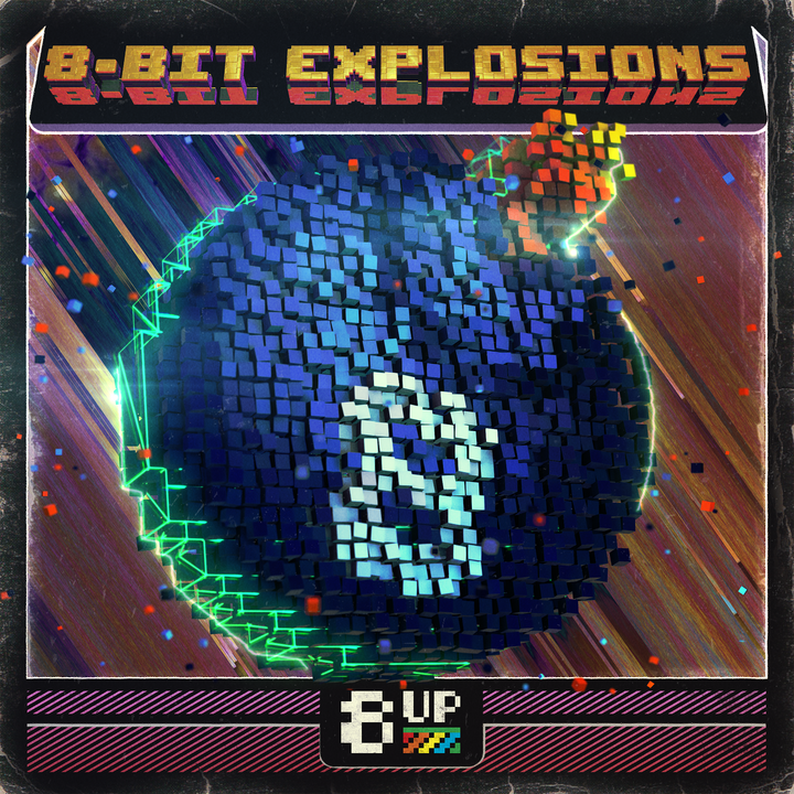 8-Bit Explosions | Retro 8-Bit Bomb & Blast SFX Sample Pack – 8UP